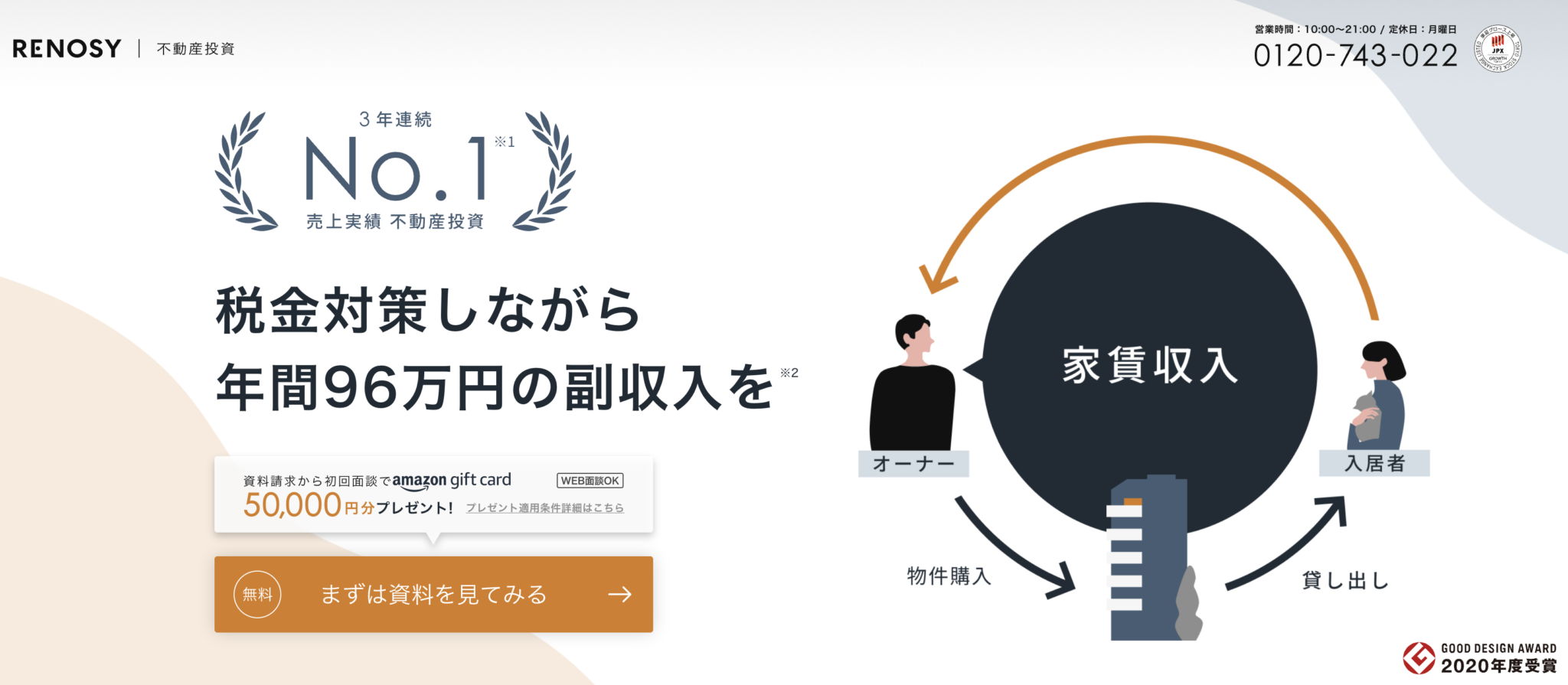 RENOSY（リノシー）ってどうなの？ 実体験を元にメリット・デメリットや口コミを徹底解説！ | 目指せFIRE！サラリーマン投資家でーひーの投資術